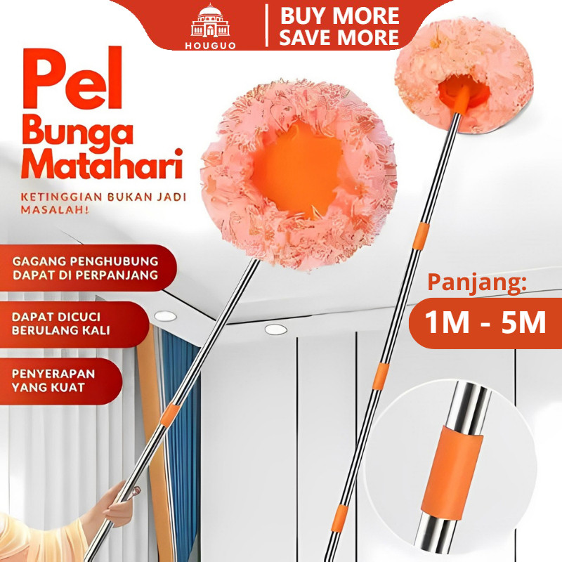 Jual HOUGUO Pel Dinding Multifungsi / Sawang / Sapu Pembersih Langit ...