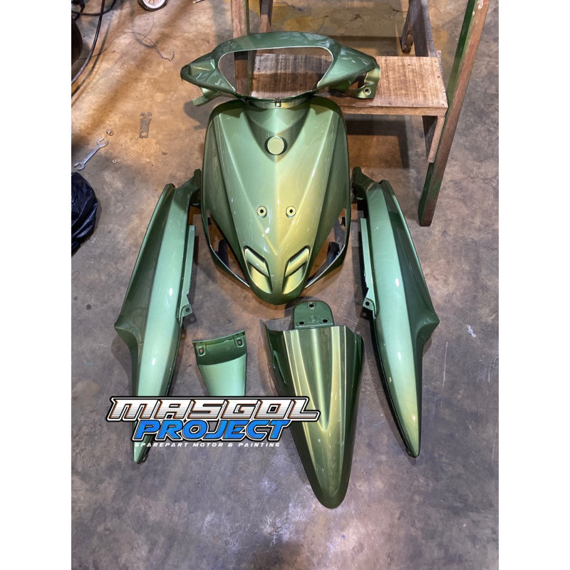 Jual Promo Cover full body halus Mio sporty Millenium jade custom ...