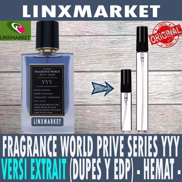 Jual FW FRAGRANCE WORLD PRIVE SERIES YYY EXTRAIT MEN (DUPES Y EDP ...