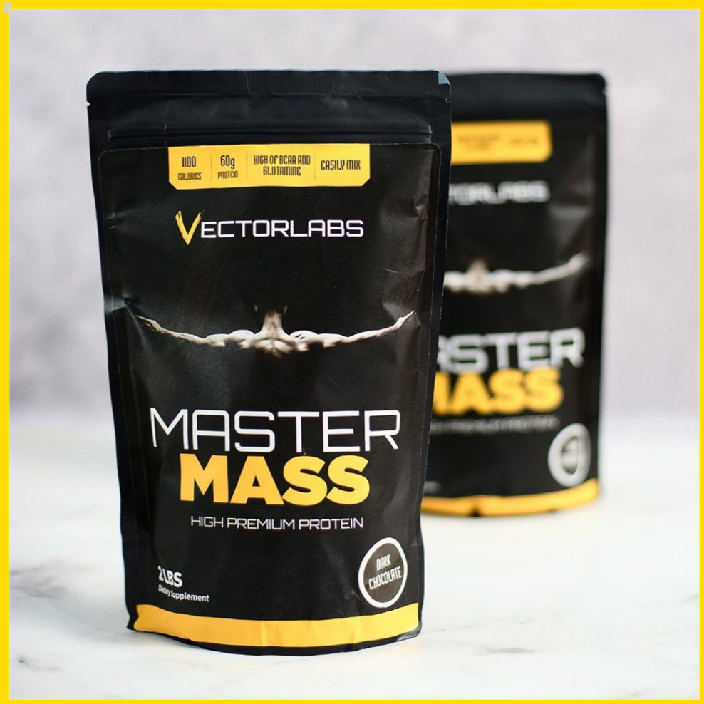 Jual Vectorlabs Master Mass Gainer 2 lbs 900 gram Susu Protein Gym ...