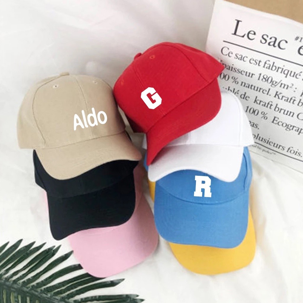 Jual Topi Sablon Custom Nama Topi Inisial Satuan TK PT Event Perusahaan ...