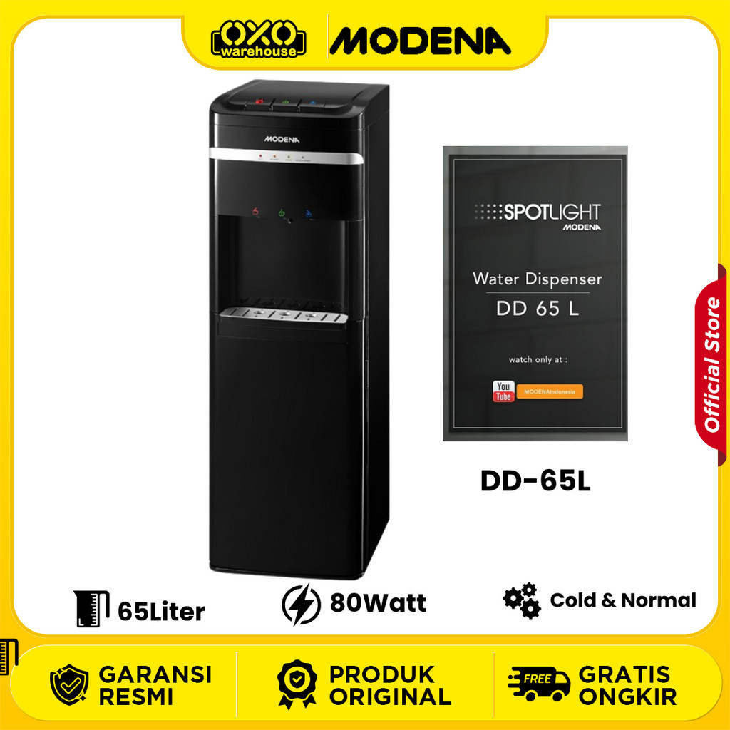 Jual MODENA DD 65 L PIETRO - Water Dispenser Galon Bawah Low Watt ...