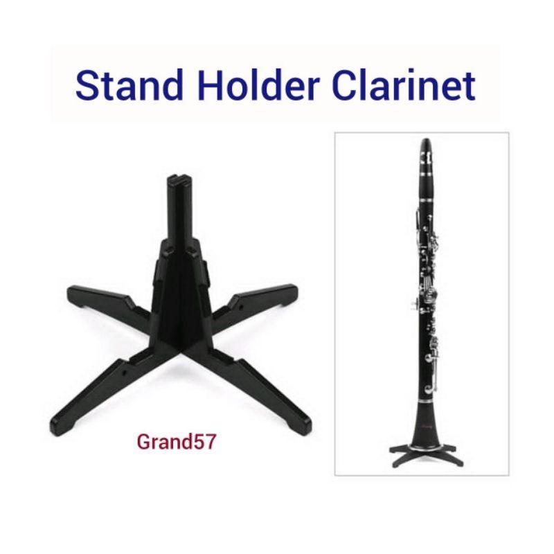 Jual Stand Holder Clarinet Flute Portable Folding Fold Penyangga ...