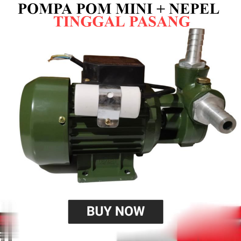 Jual Pompa Hisap Mesin Pom Mini Digital Pertamini 125 Watt + Nepel Drat Sambungan Installasi ...