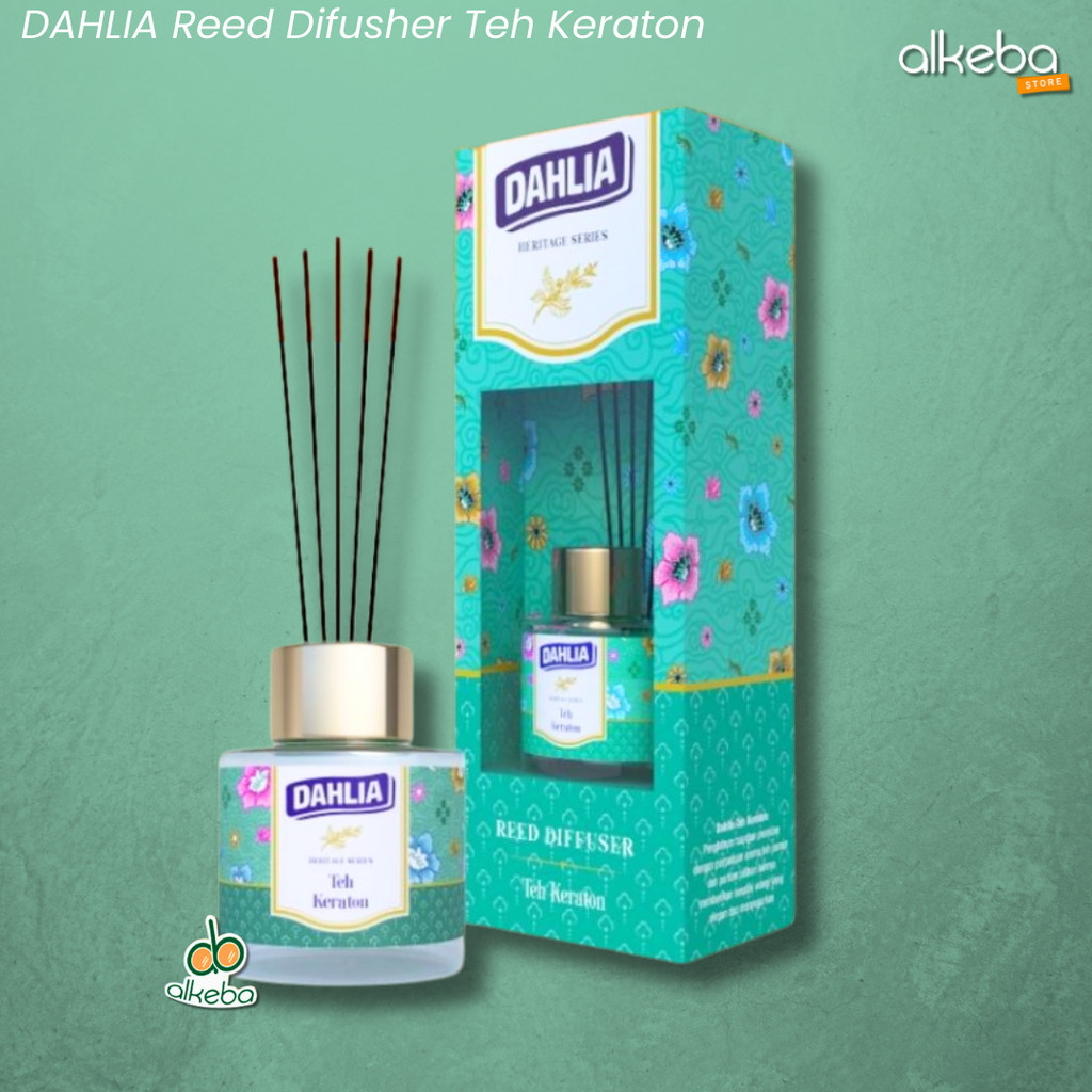 Jual Dahlia Reed Diffuser Teh Keraton Pengharum Ruangan Aroma Terapi ...