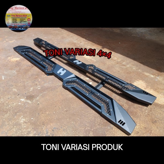 Jual FootStep SideStep Hilux Triton Fortuner Pajero FordRanger Model ...