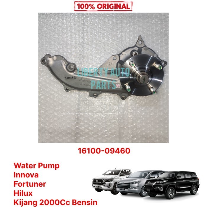Jual Waterpump Innova Fortuner Hilux Kijang Bensin Original (16100 ...