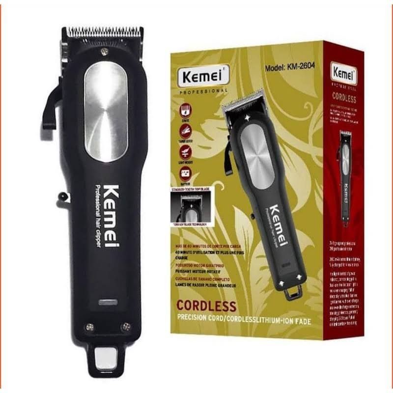 Jual Kemei 2604 Mesin Alat Cukur Rambut Mesin Kemei 2604 Hair Clipper Elektrik | Shopee Indonesia