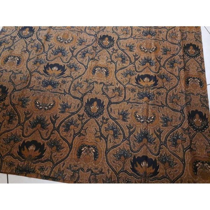 Jual Kain Batik SOLO Alusan telo rambat ( Sogan ) | Shopee Indonesia