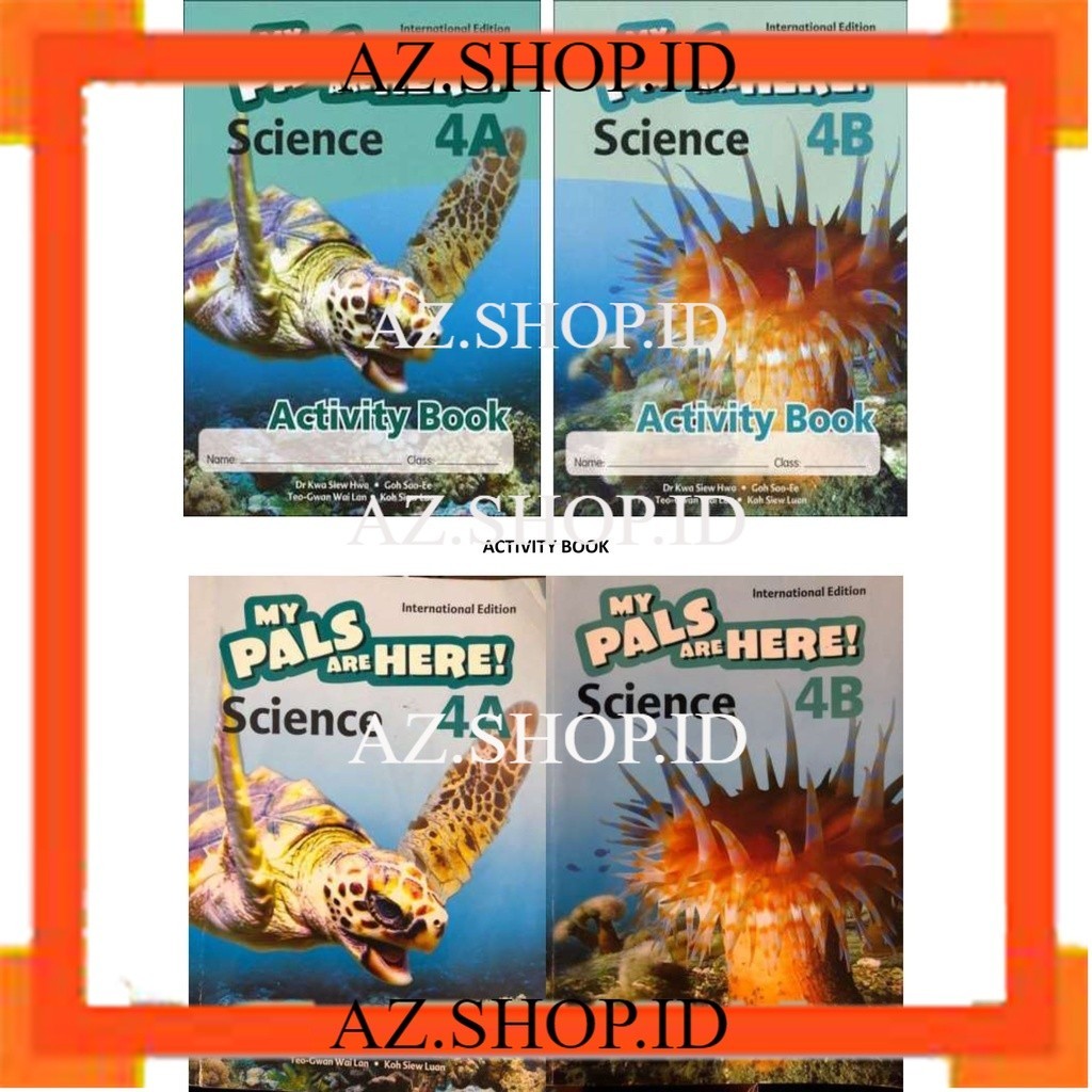 Jual My Pals are Here Science / Textbook 4A-4B & Activity Book 4A-4B ...