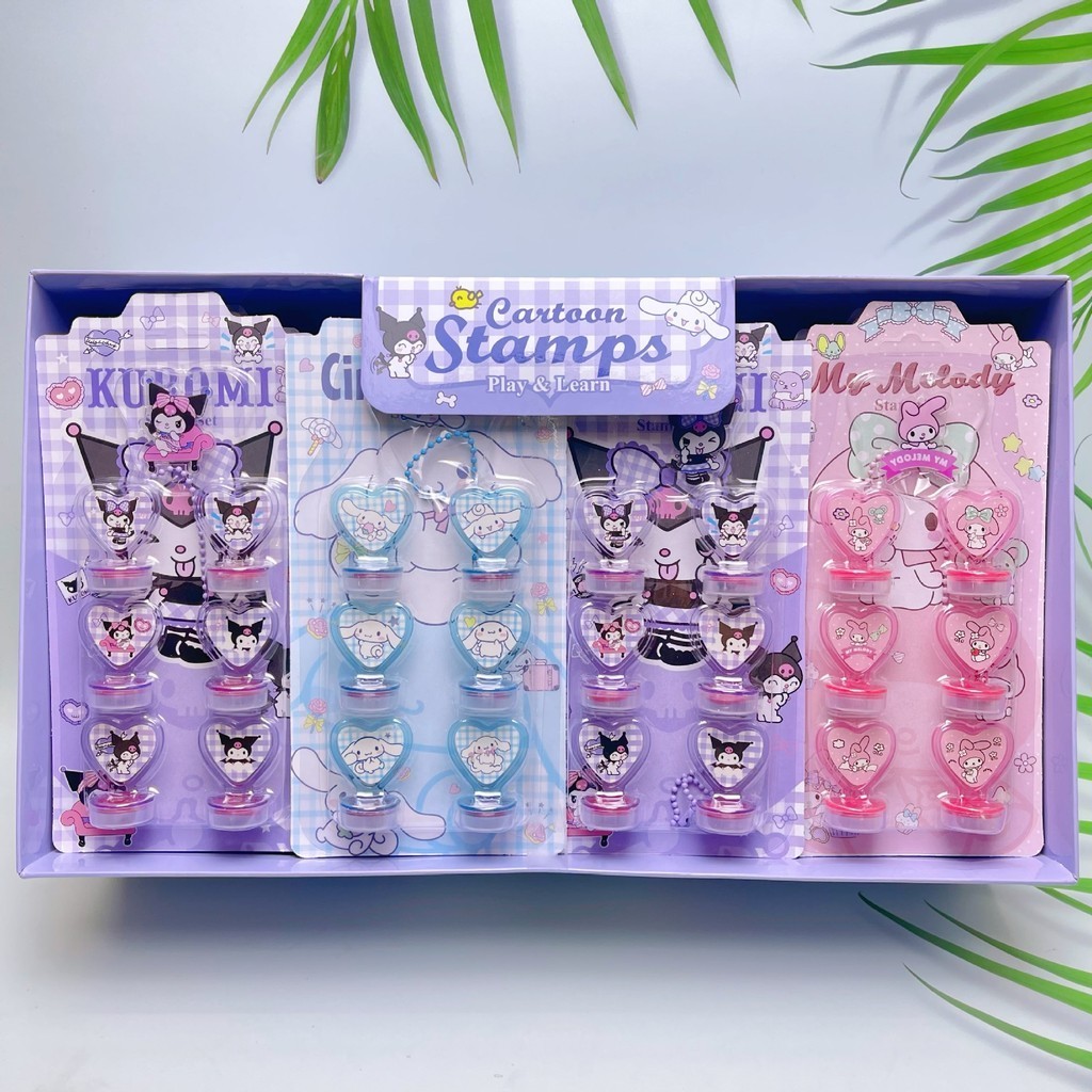Jual (6PCS) SET STEMPEL MOTIF SANRIO / STAMPS SANRIO / STEMPEL ...
