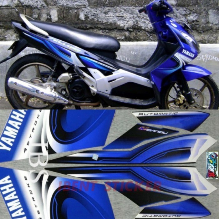 Jual STIKER STRIPING NOUVO Z BIRU 2007 2008 STIKER LIS YAMAHA | Shopee ...