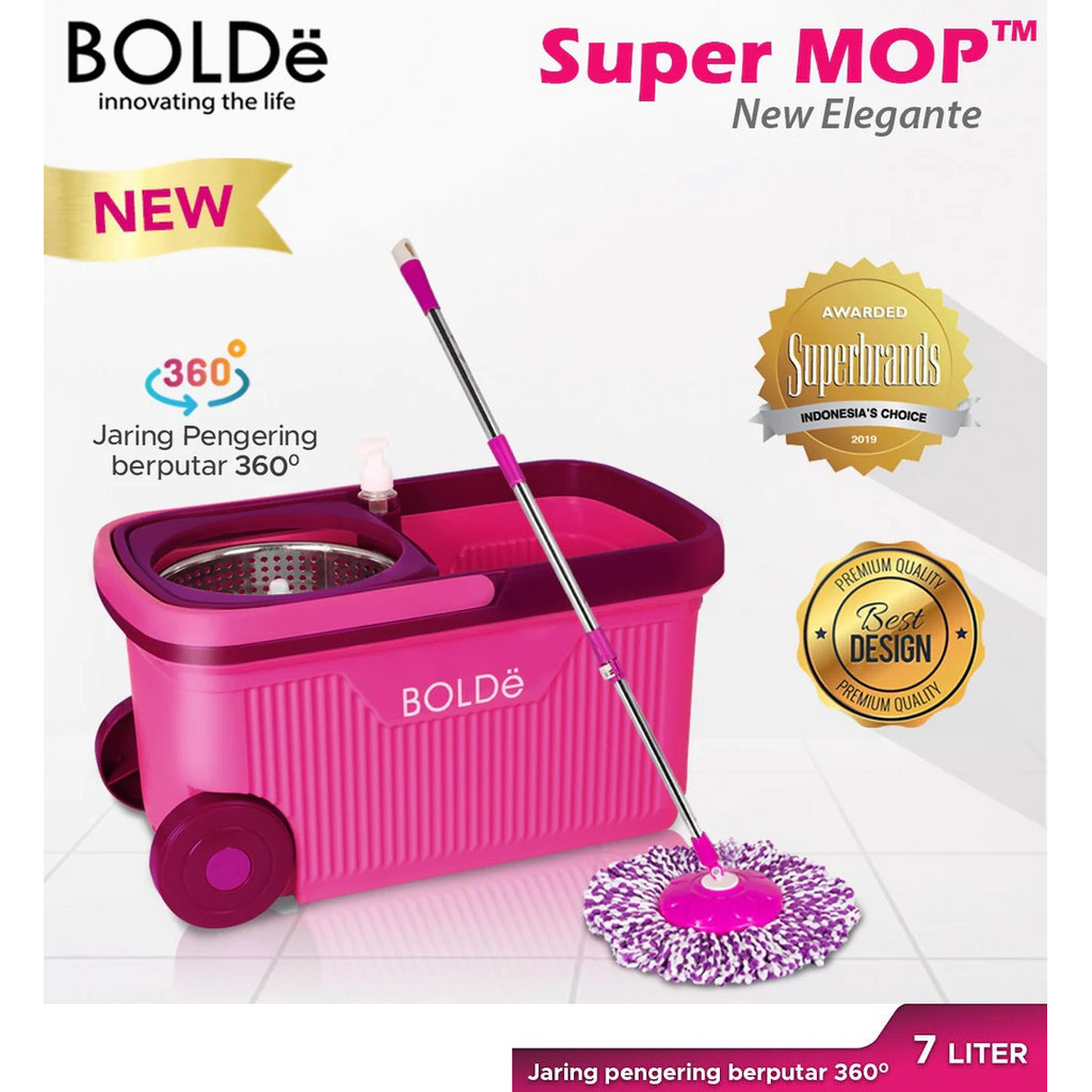 Jual SUPER MOP BOLDE ELEGANTE | Alat Pel Lantai Super Mop Bolde ...