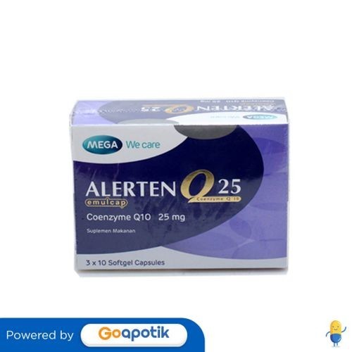 Jual Alerten Q 25 Mg Box 30 Kapsul | Shopee Indonesia