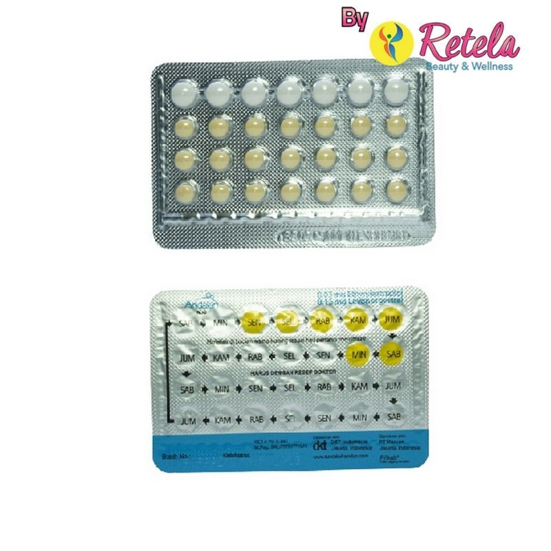 Jual ANDALAN PIL KB 1 STRIP 28 TABLET | Shopee Indonesia