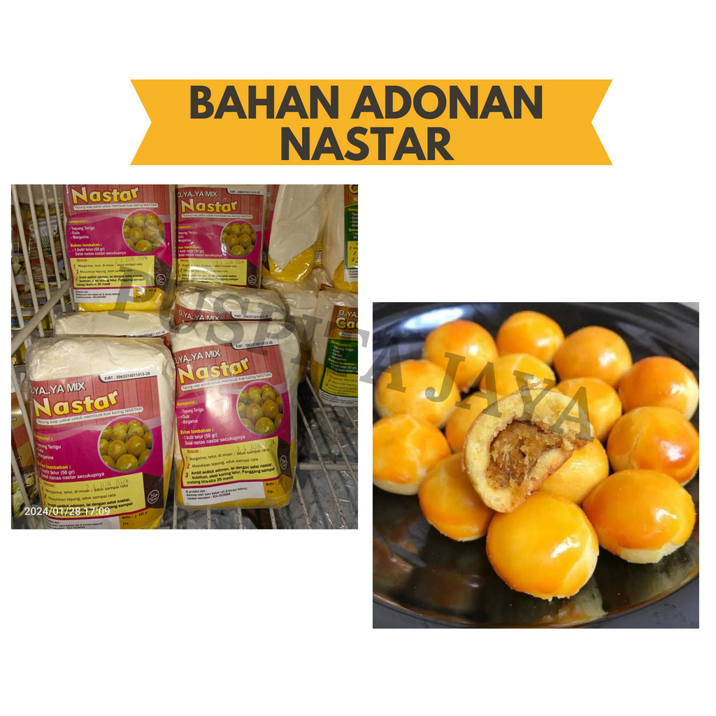 Jual BAHAN ADONAN KUE ROTI NASTAR TEPUNG PREMIX SIMPEL TERMURAH COD ...