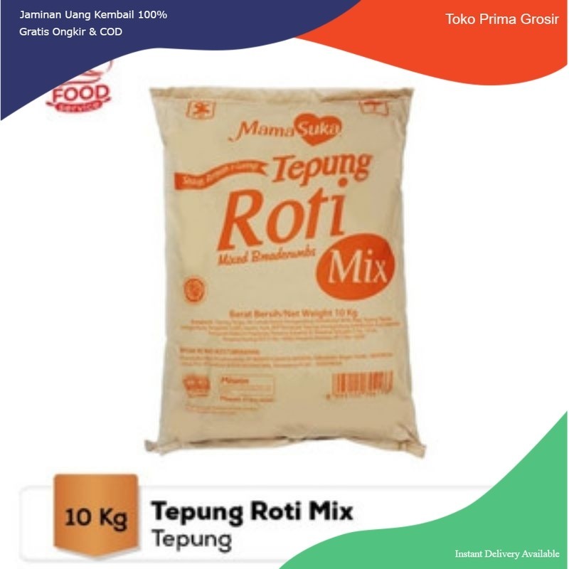 Jual 250 Gram Tepung Roti Merek Mamasuka Kemasan | Shopee Indonesia