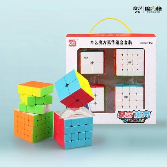 Jual Qiyi Giftpack Stickerless Original ( 2-5 ) | Shopee Indonesia