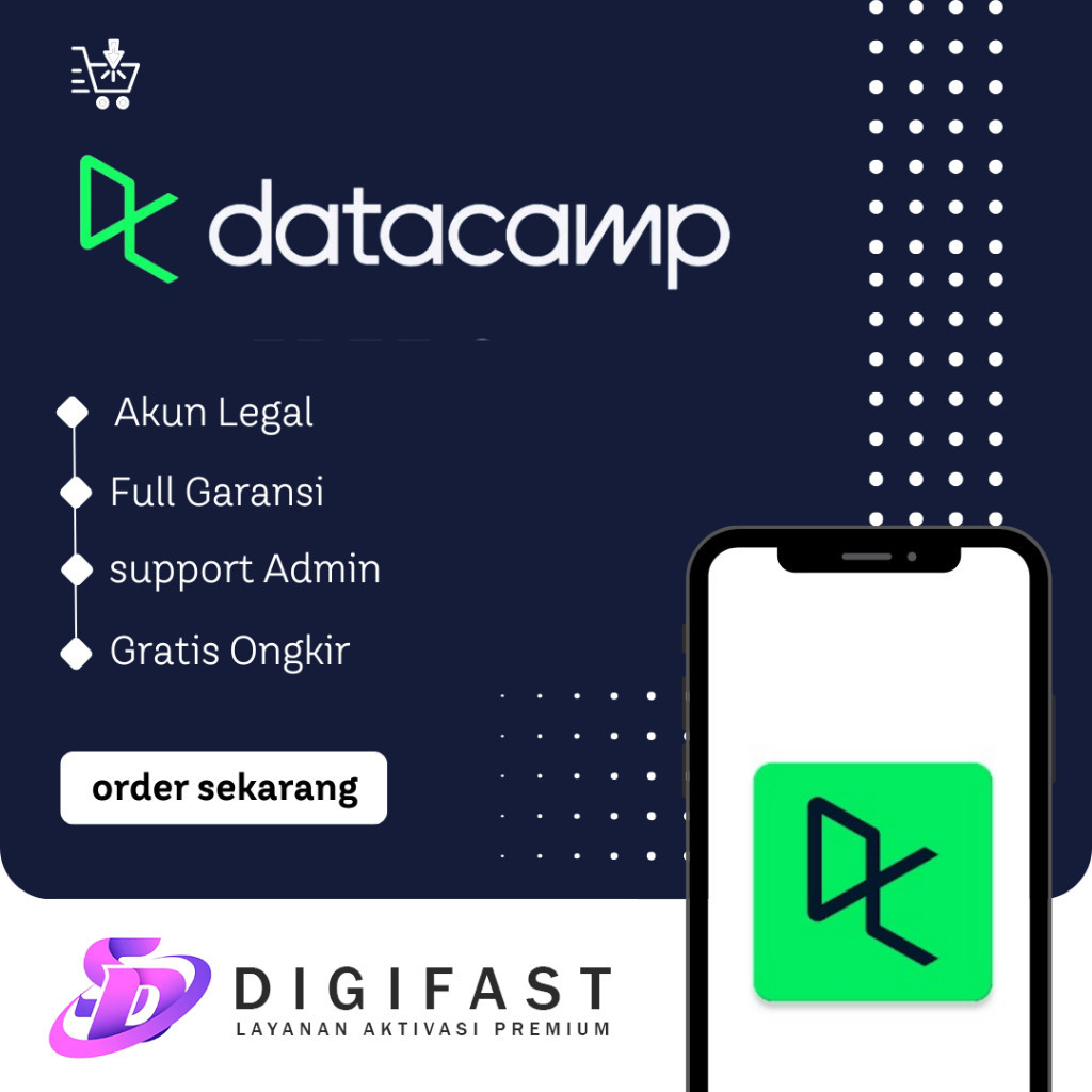Jual Datacamp Premium 1 Tahun Full Garansi (Proses Tercepat Buka 24 Jam) | Shopee Indonesia
