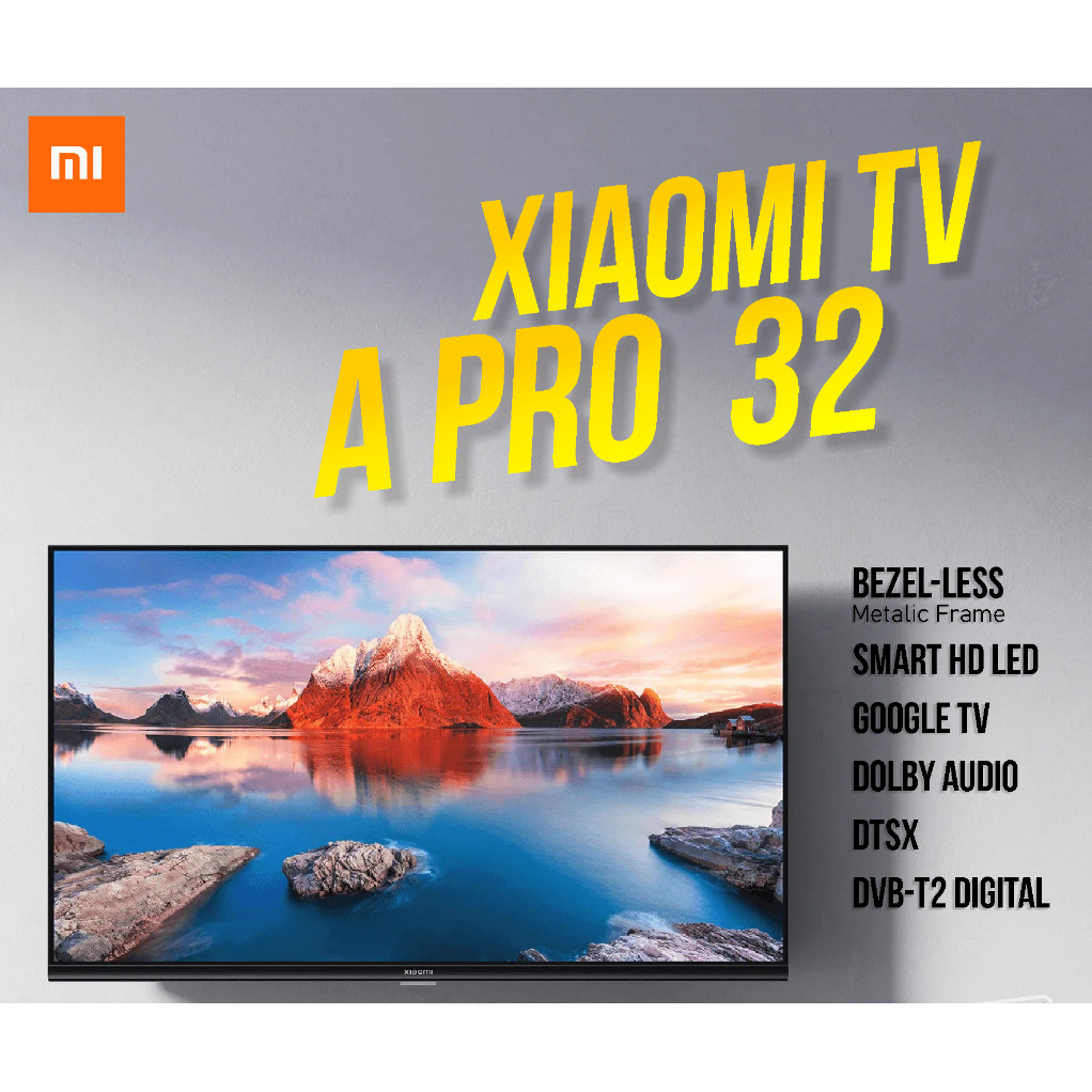 Jual LED TV XIAOMI 32 A PRO SERIES LED TV XIAOMI 32 MI GOOGLE A PRO ...