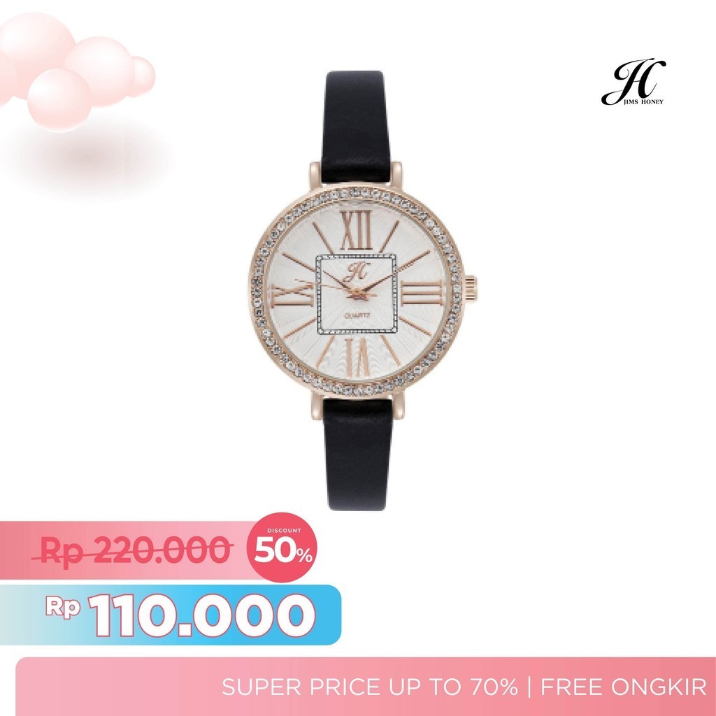 Jual JT 8089 JIMS HONEY ORIGINAL JAM TANGAN WANITA KULIT SINTETIS STRAP ...