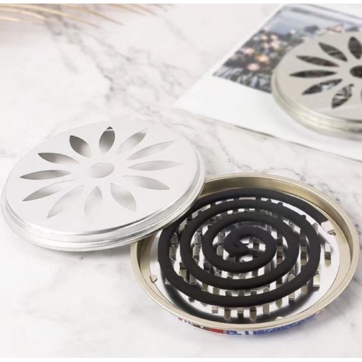 Jual MOS SET TATAKAN OBAT NYAMUK BAKAR TUTUP STAINLESS STEEL / ALAS ...