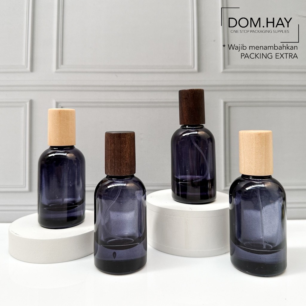 Jual 30ml Botol Parfum Hitam Candy Wood Drat LBC Botol Kaca Parfume Isi ...