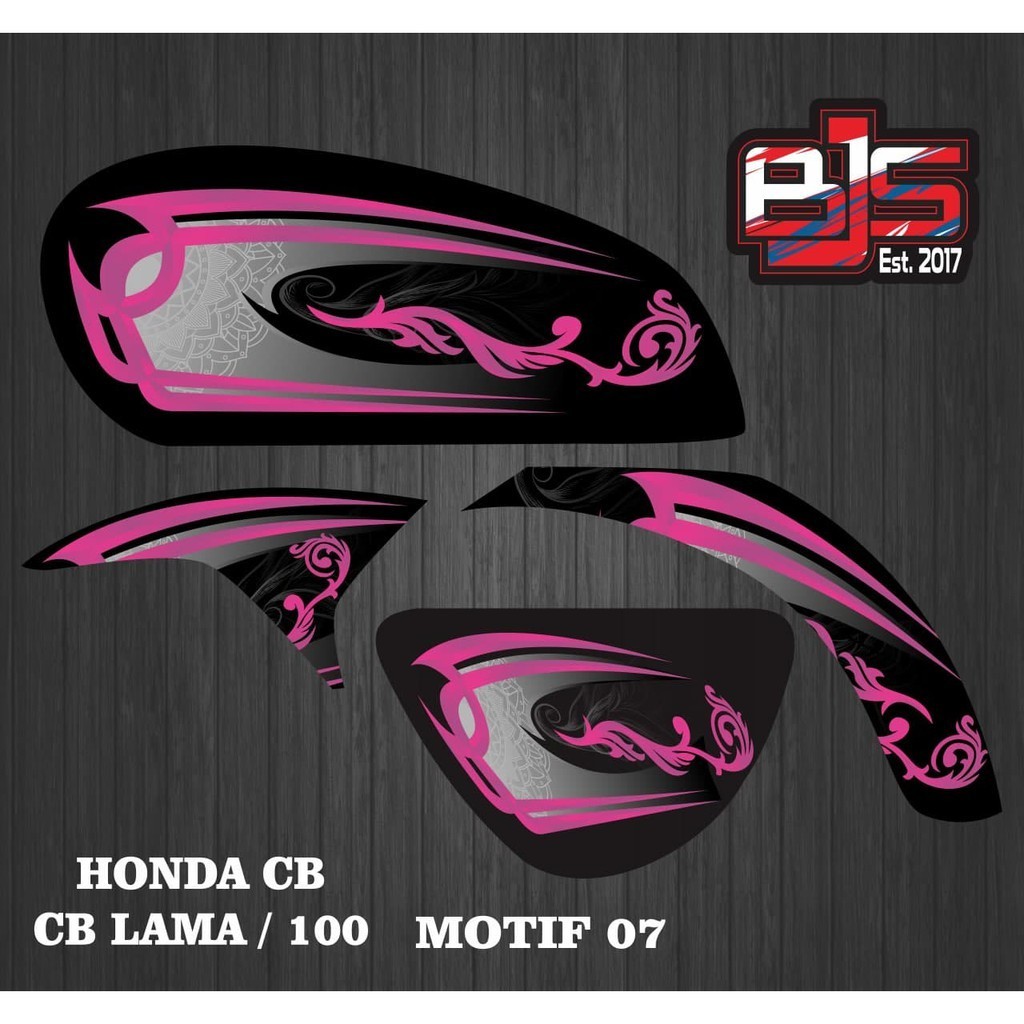 Jual striping cb lawas - striping sticker stiker polet lis cb 100 CB ...