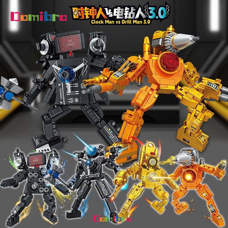 Jual Mainan Block Lego Skibidi Toilet vs Camera Man Brick Mainan ...