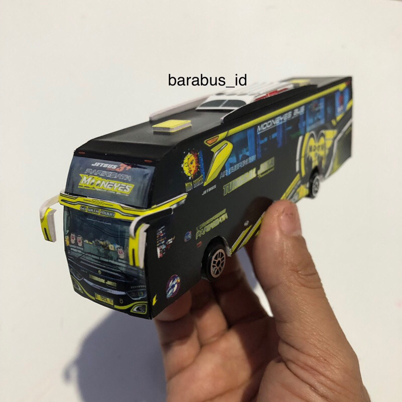 Jual Miniatur Bus MOONEYES Kecil Skala 1:87 By Barabus | Shopee Indonesia