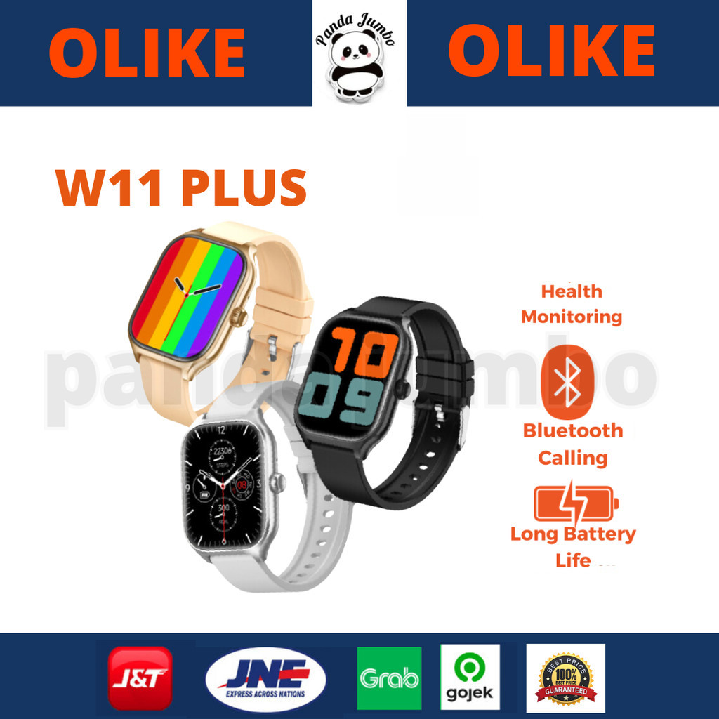 Jual OLIKE W11 Plus Smartwatch | Sport And Health Monitoring (PJ ...