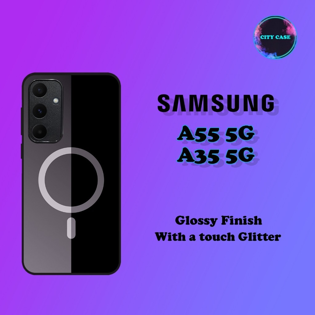 Jual CUSTOM CASE GLOSSY ALL TYPE SAMSUNG A35 5G - A55 5G MOTIF MAGSAFE ...