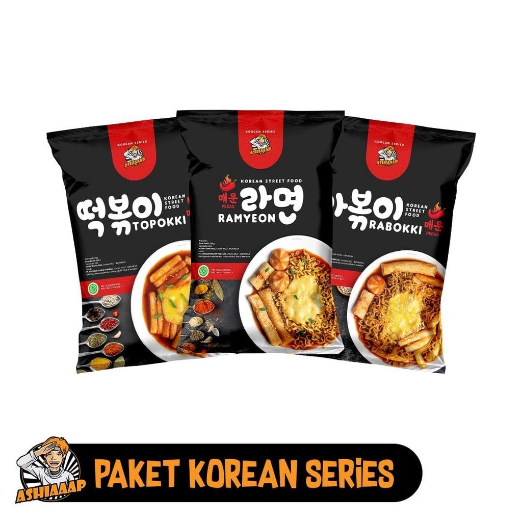 Jual Ashiaaap Topokki Instant Ramen Tokpoki Baco Aci Seblak Baso Pedas ...