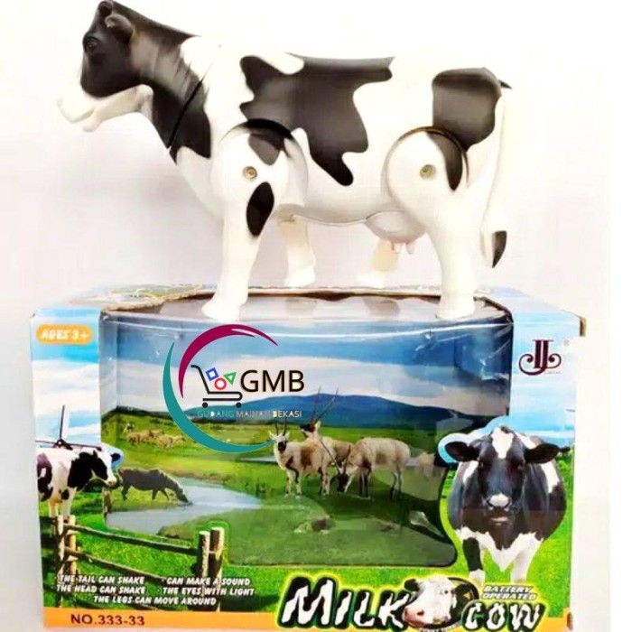 Jual MAINAN ROBOT SAPI BERJALAN 333-33 MAINAN ANAK ROBOT SAPI MENYALA ...