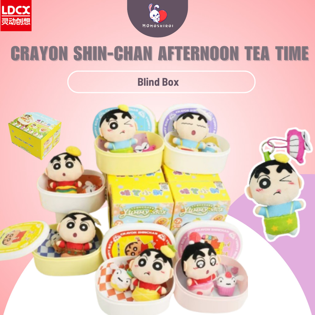 Jual LDCX Figure Crayon Sinchan Yummy Box Series Blind Box Crayon Shin ...