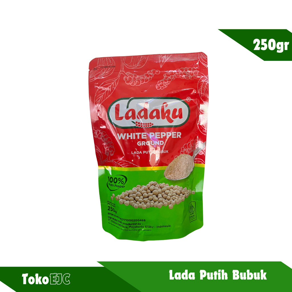 Jual Ladaku Lada Putih Bubuk White Pepper Ground Merica Putih Bubuk ...