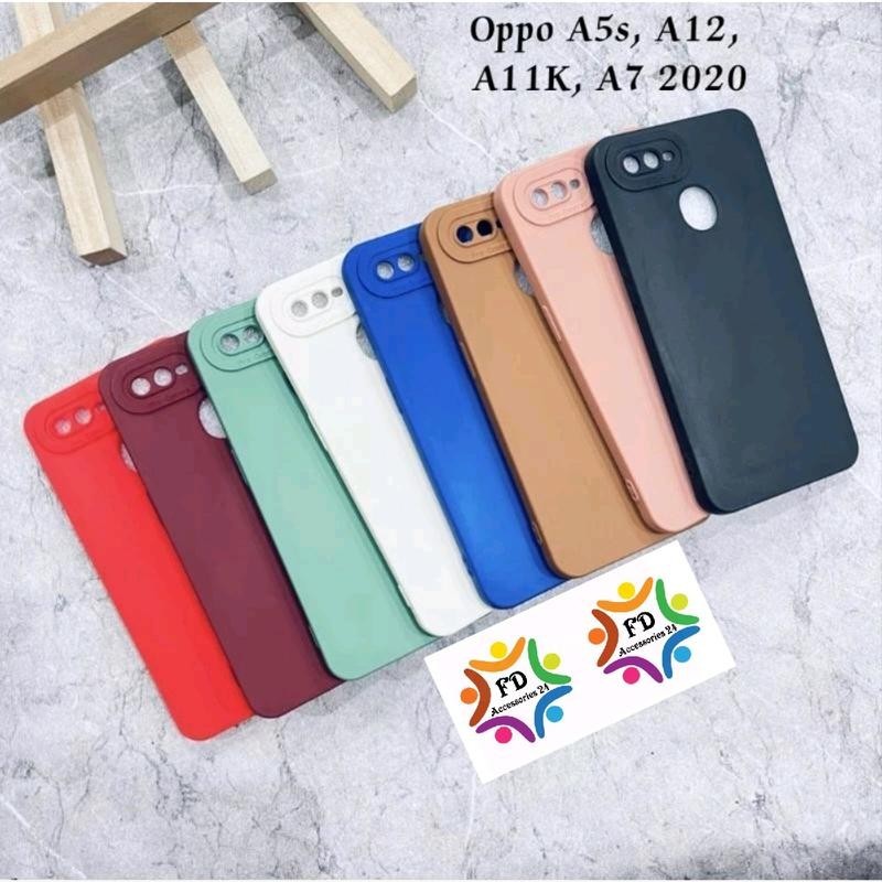 Jual SoftCase Macaron Untuk Hp Oppo A5s A7 A11k A12 CPH1909 CPH1920 ...