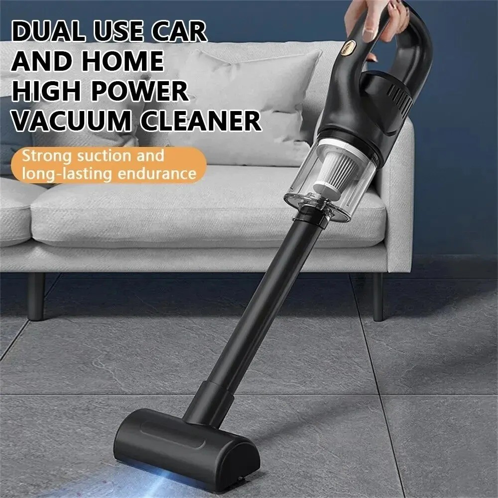 Jual Handheld Vacuum Cleaner Wireless Portable Powerful Suction Wet and ...