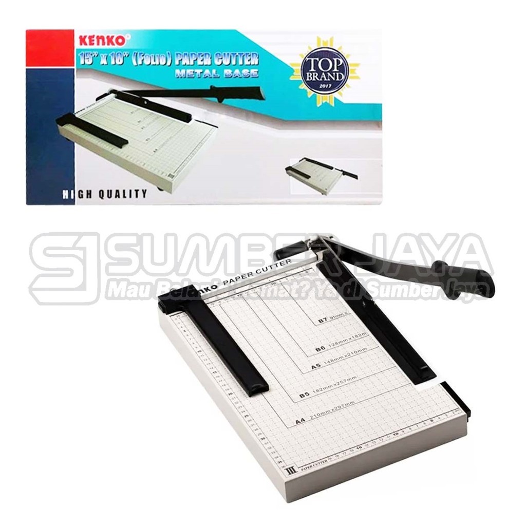 Jual Paper Cutter High Quality FOLIO / F4 / A3 Merk Kenko Paper Cutter ...