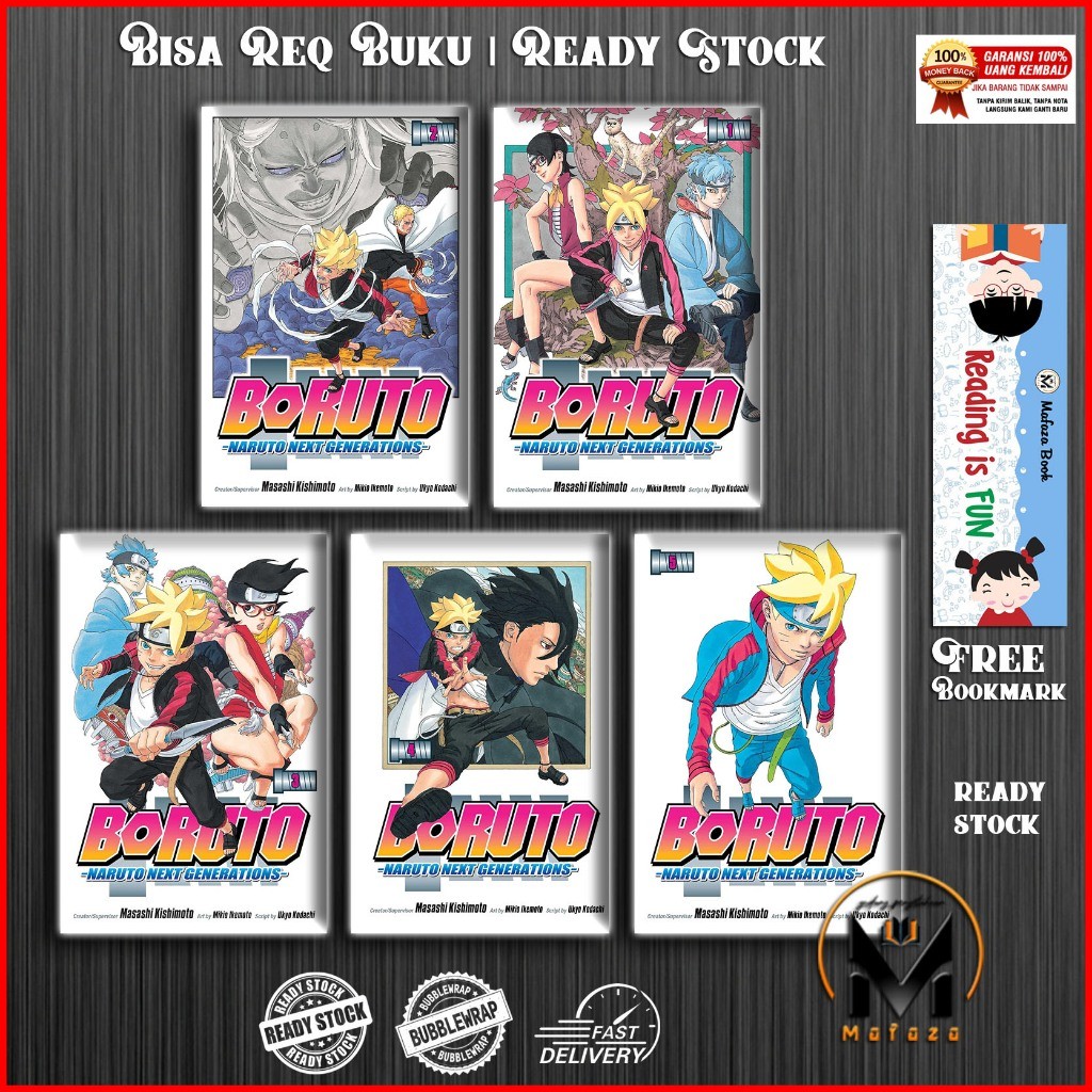 Jual Boruto: Naruto Next Generations ( book series ) By Ukyo Kishimoto | Shopee Indonesia