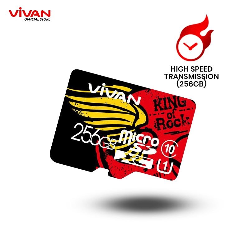 Jual VIVAN Memory Micro SD 256GB / 128GB Class 10 TF Card Class 10 ...
