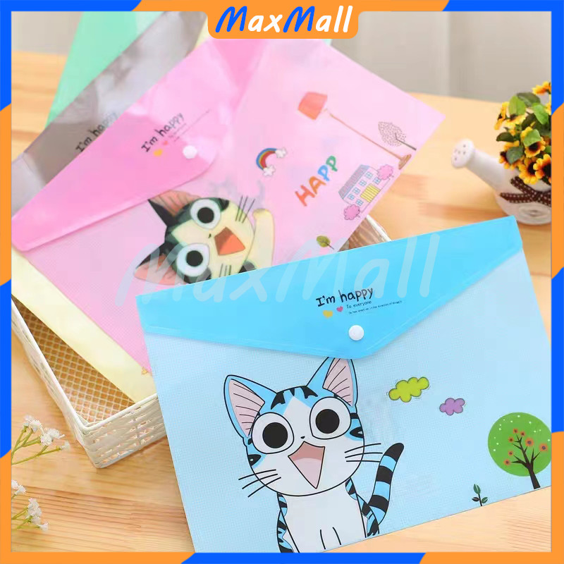 Jual Map Plastik Kancing Folio Map Folio A4 Kancing Bahan Plastik Motif ...