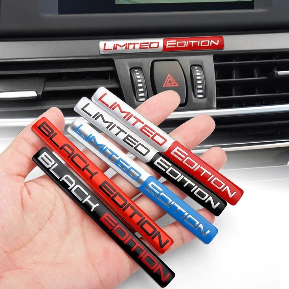 Jual Stiker 3D/Emblem LIMITED EDITION.BLACK EDITION Stiker Emblem Keren ...