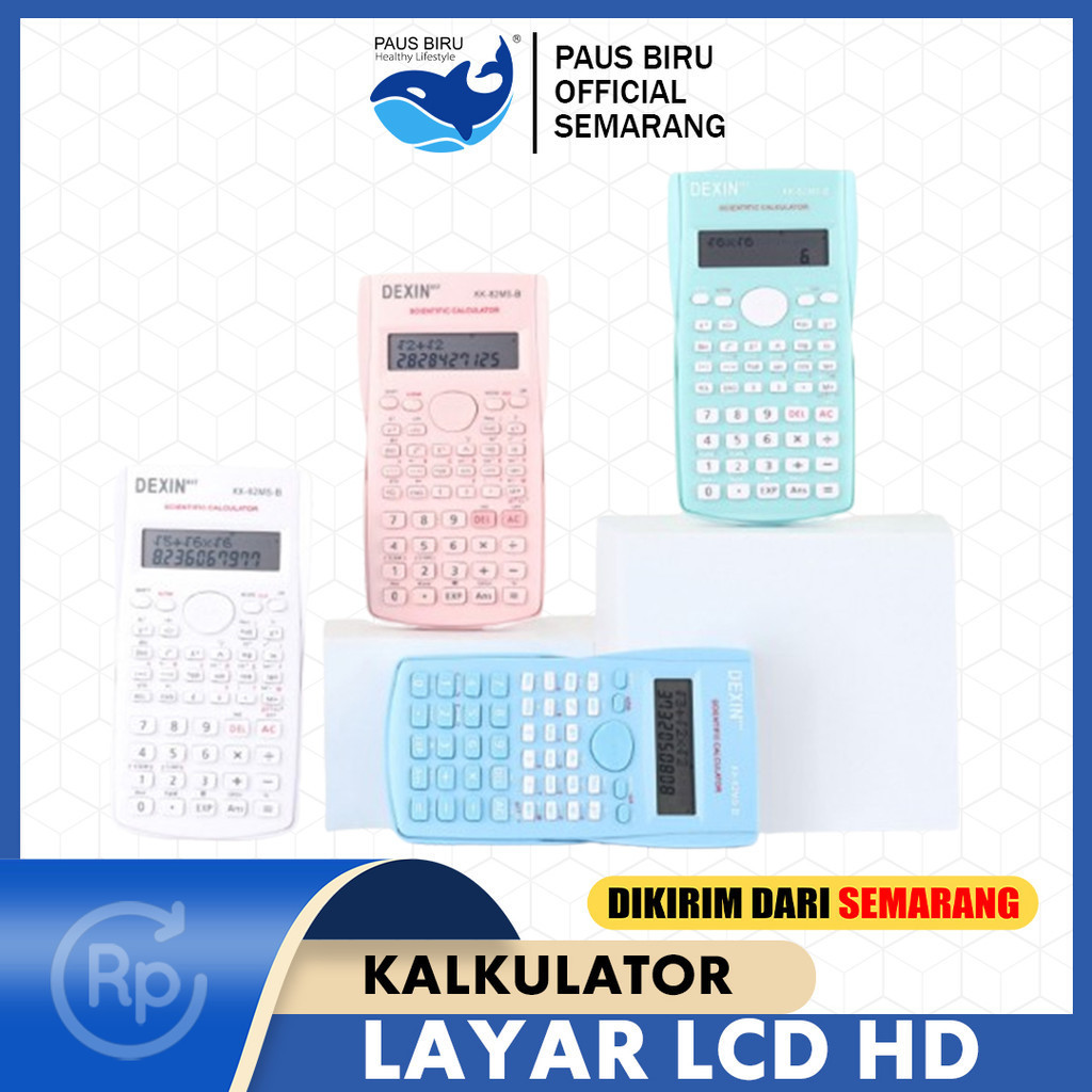 Jual Paus Biru - Kalkulator Ilmiah 240, Kalkulator Fungsi, Kalkulator 3 ...