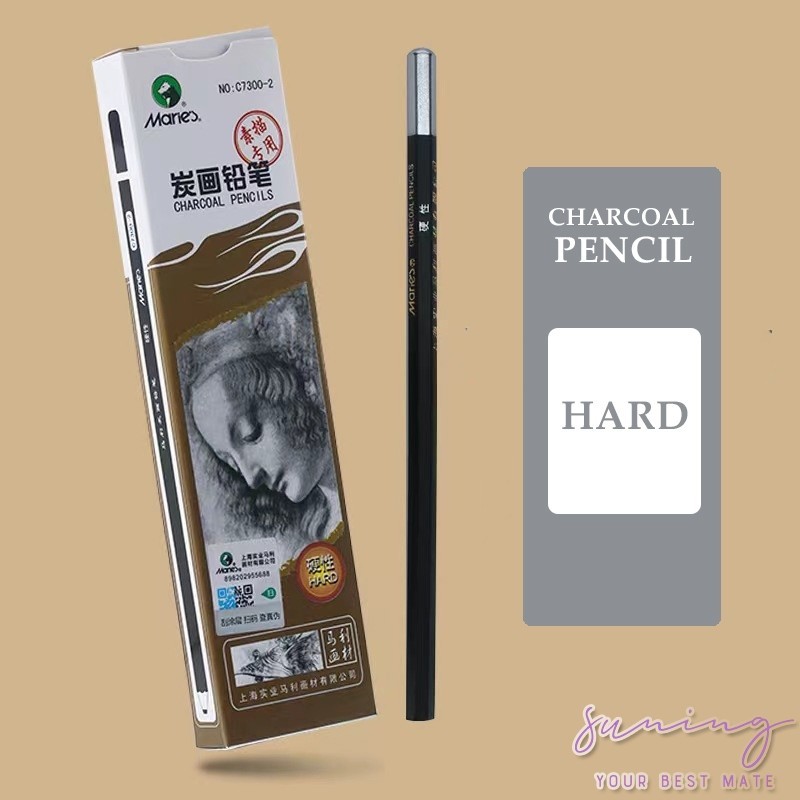 Jual Maries Charcoal Pencil Sketch Pensil Sketsa arang seni rupa ...