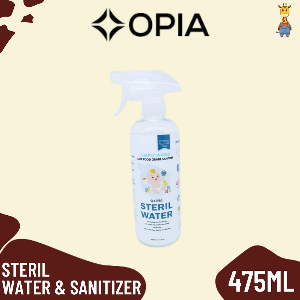 Jual Opia Steril Water & Sanitizer 475ml - Waterbased Sanitizer | Shopee Indonesia
