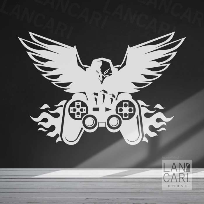 Jual Sticker dinding Kaca Gamer Gamers Cutting Gaming Art Stick ...