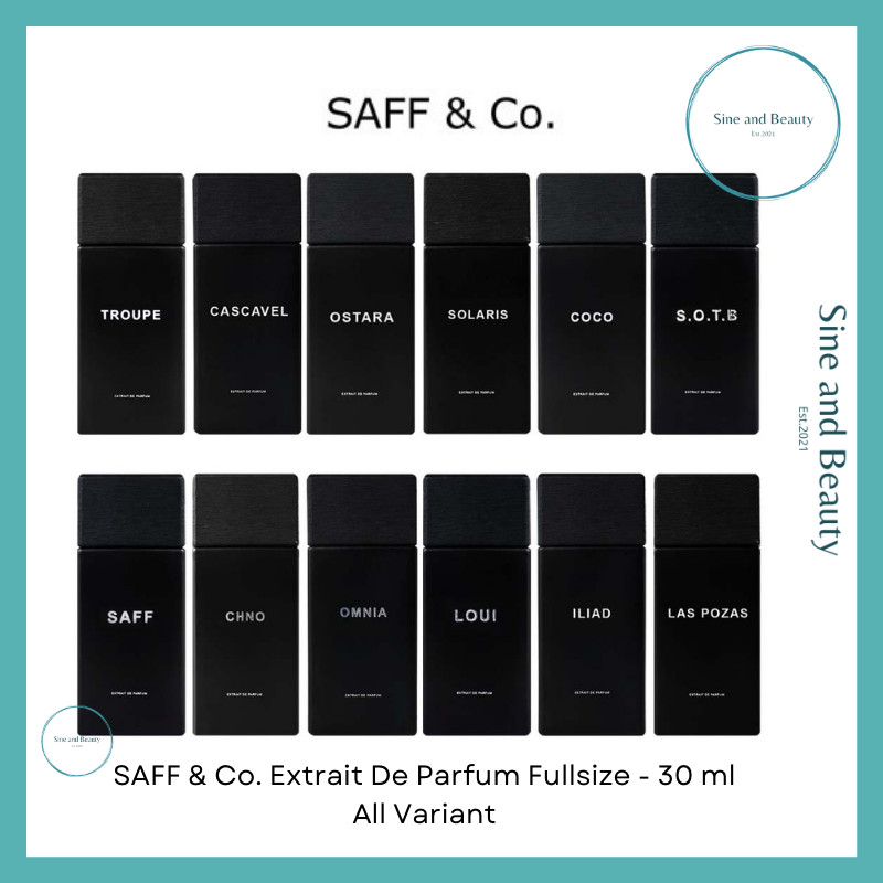Jual (FULLSIZE) SAFF & Co. Extrait De Parfum - 30 ml All Variant ...