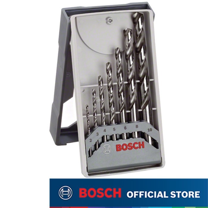 Jual Bosch Metal Drill Bit / Mata Bor Besi Set 7PCS HSS-G | Shopee Indonesia