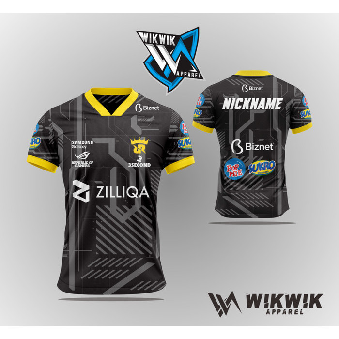 Jual Jersey Custom RRQ HOSHI Free Desain Tim Lain Spesial MPL Indonesia ...